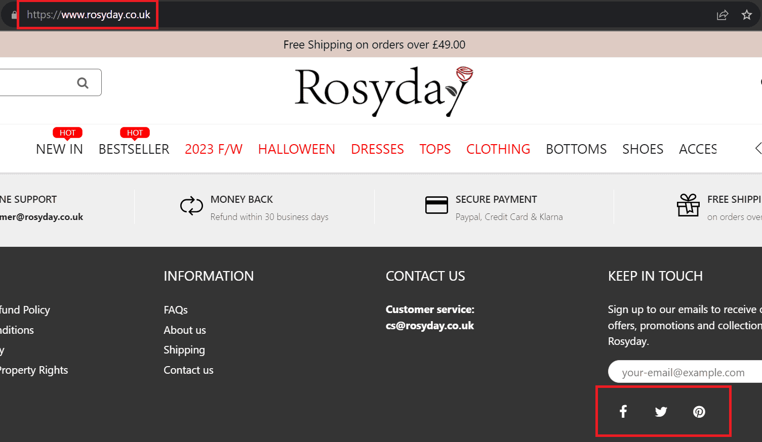 Is rosyday.co.uk A Scam? (Ladies, Beware Of This Fashion Trap!)