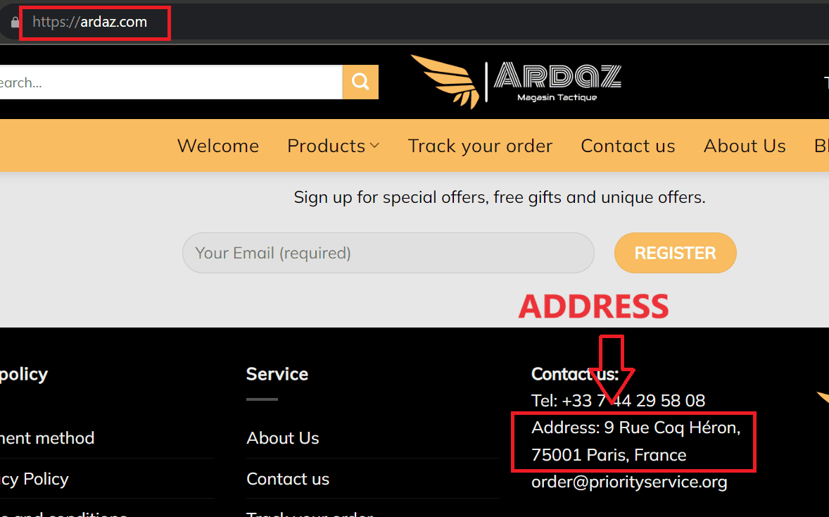 Is ardaz.com A Scam? (Tactical Gear Shoppers, Watch Out!)