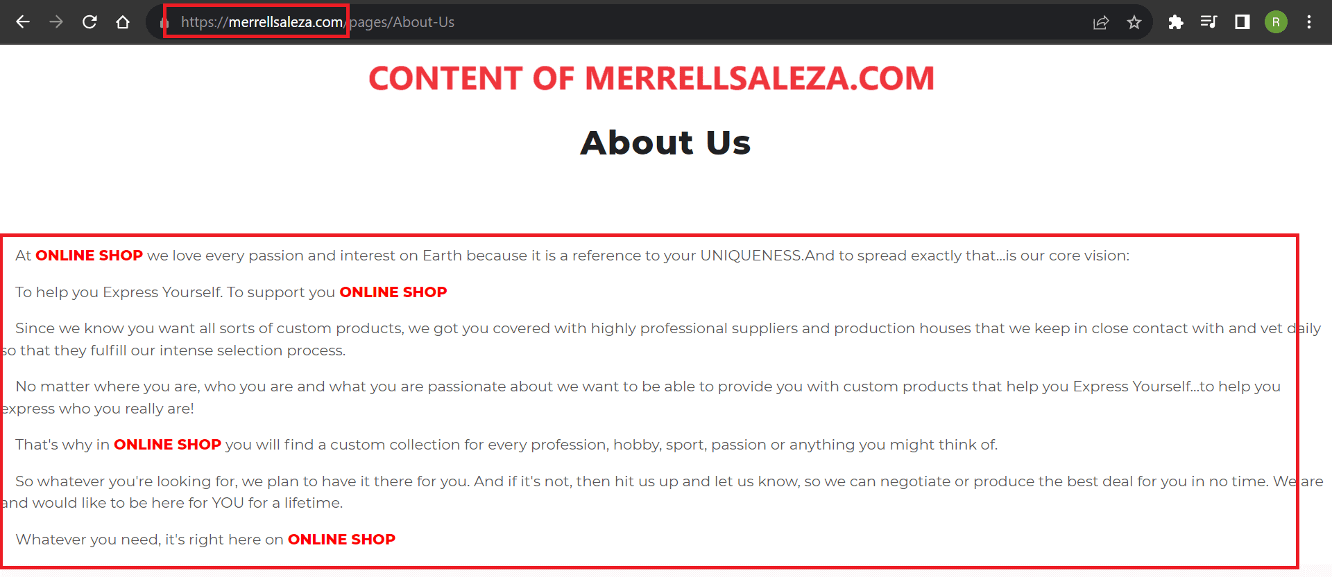 Is merrellsaleza.com A Scam? (Be Wary Of This Fake Merell Store!)