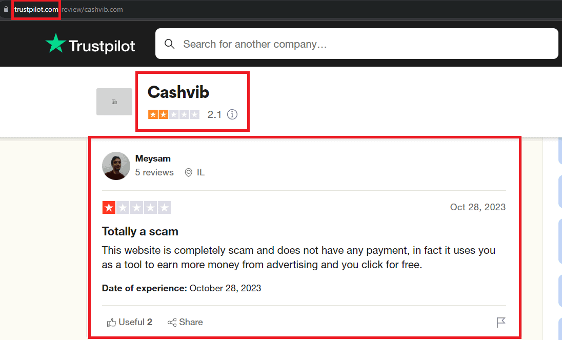 Is cashvib.com A Scam? (The Reality Behind Its Money-Making Promises ...