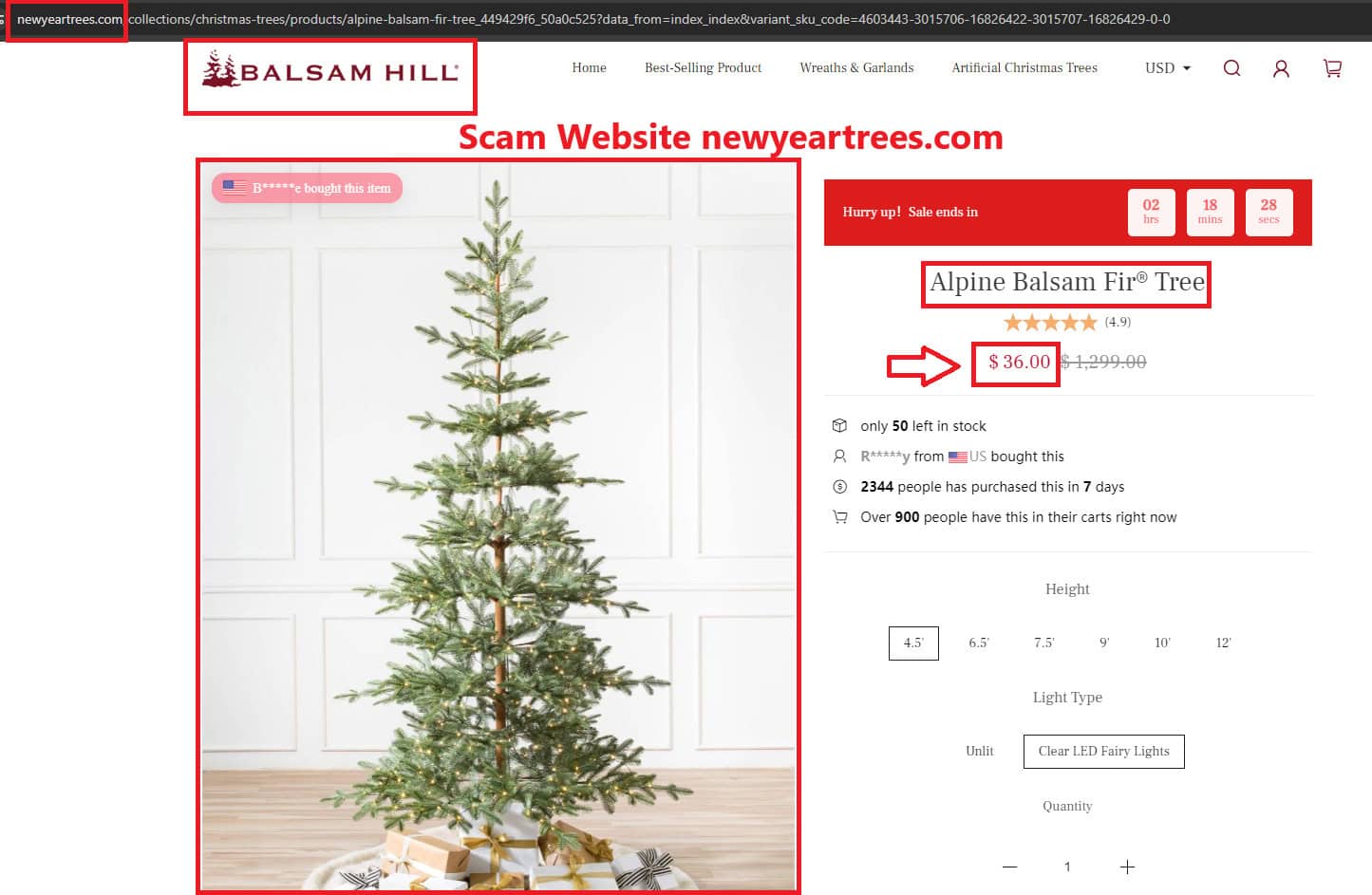 Is newyeartrees.com A Scam? (A Warning For Christmas Shoppers!) | We ...