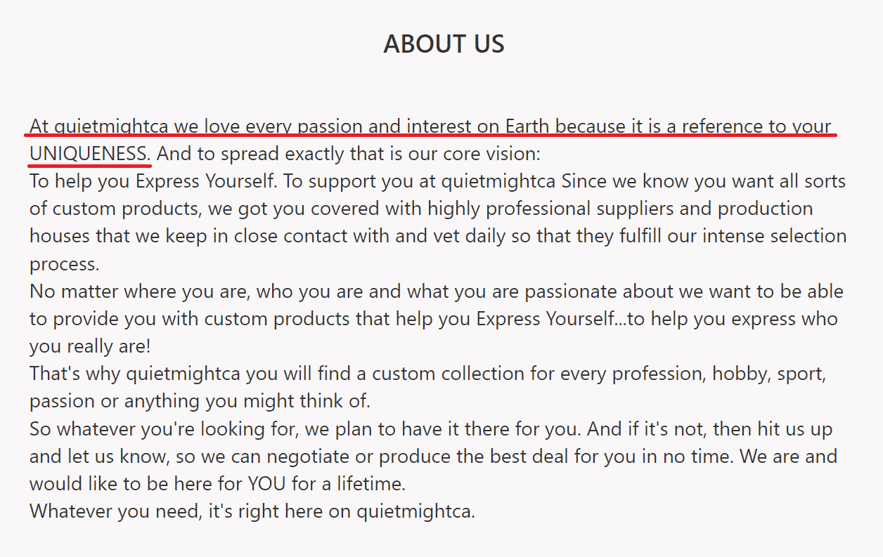 Is quietmightca.com A Scam? (Fashion Shoppers, Beware Of This Online ...
